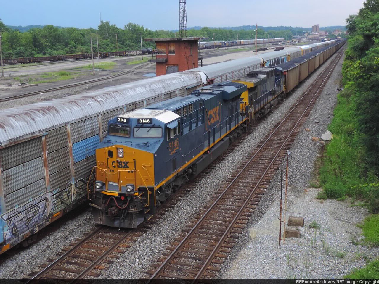 CSX 3146 and 391
